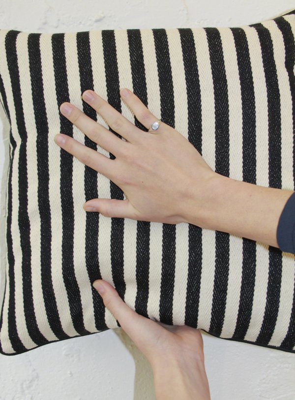 J. Hannah Round Signet Ring (Mother of Pearl) | Garmentory