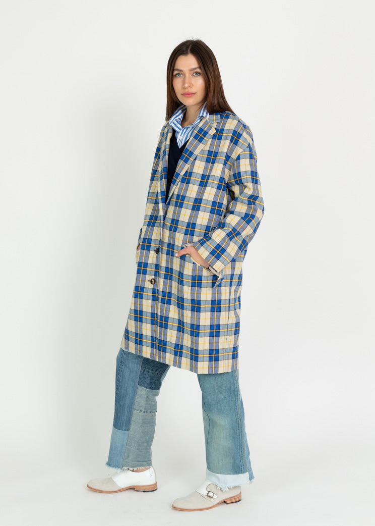 Bellerose Claire Coat - Check | Garmentory