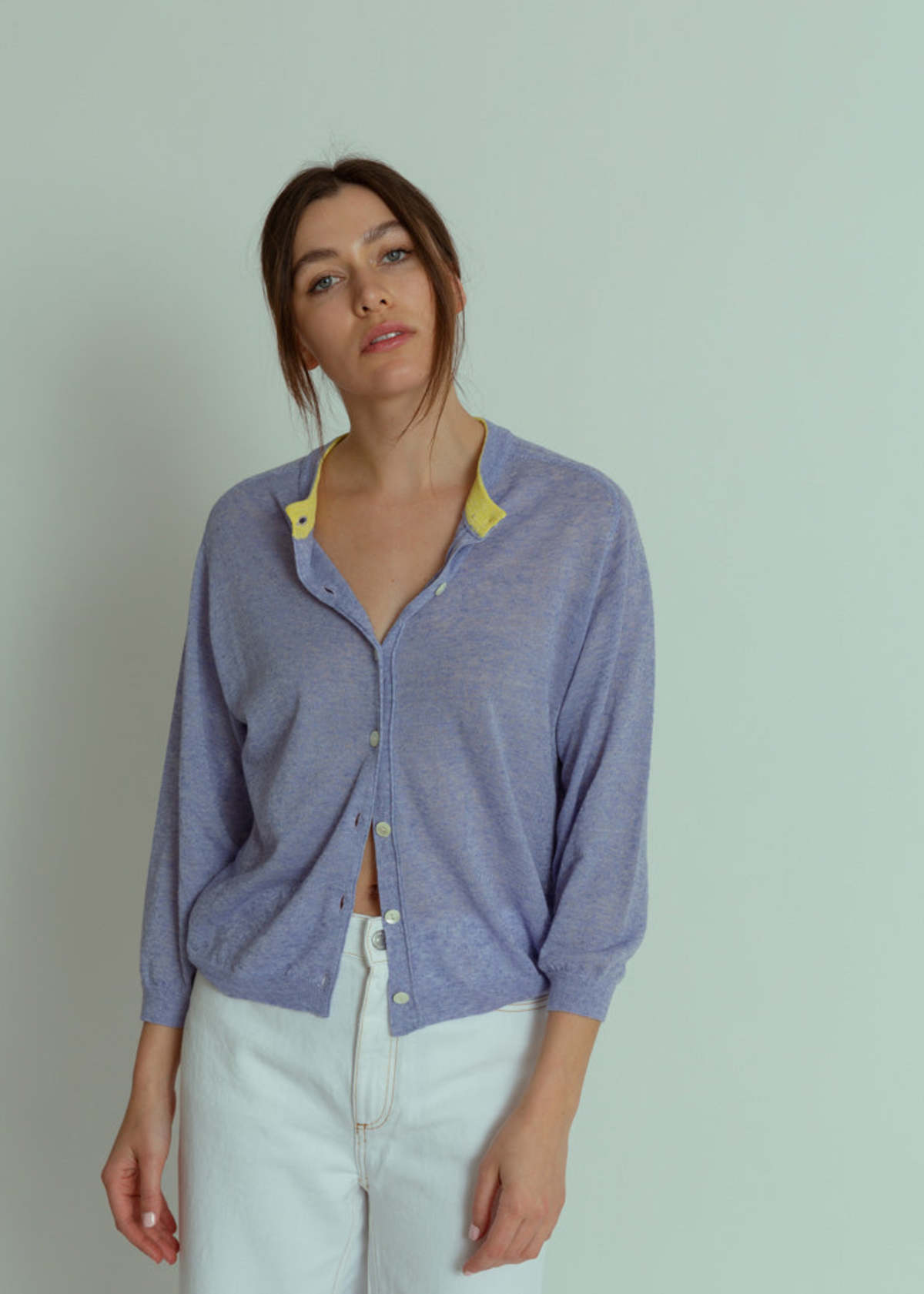 Bellerose Neeta Cardigan - Lavender | Garmentory