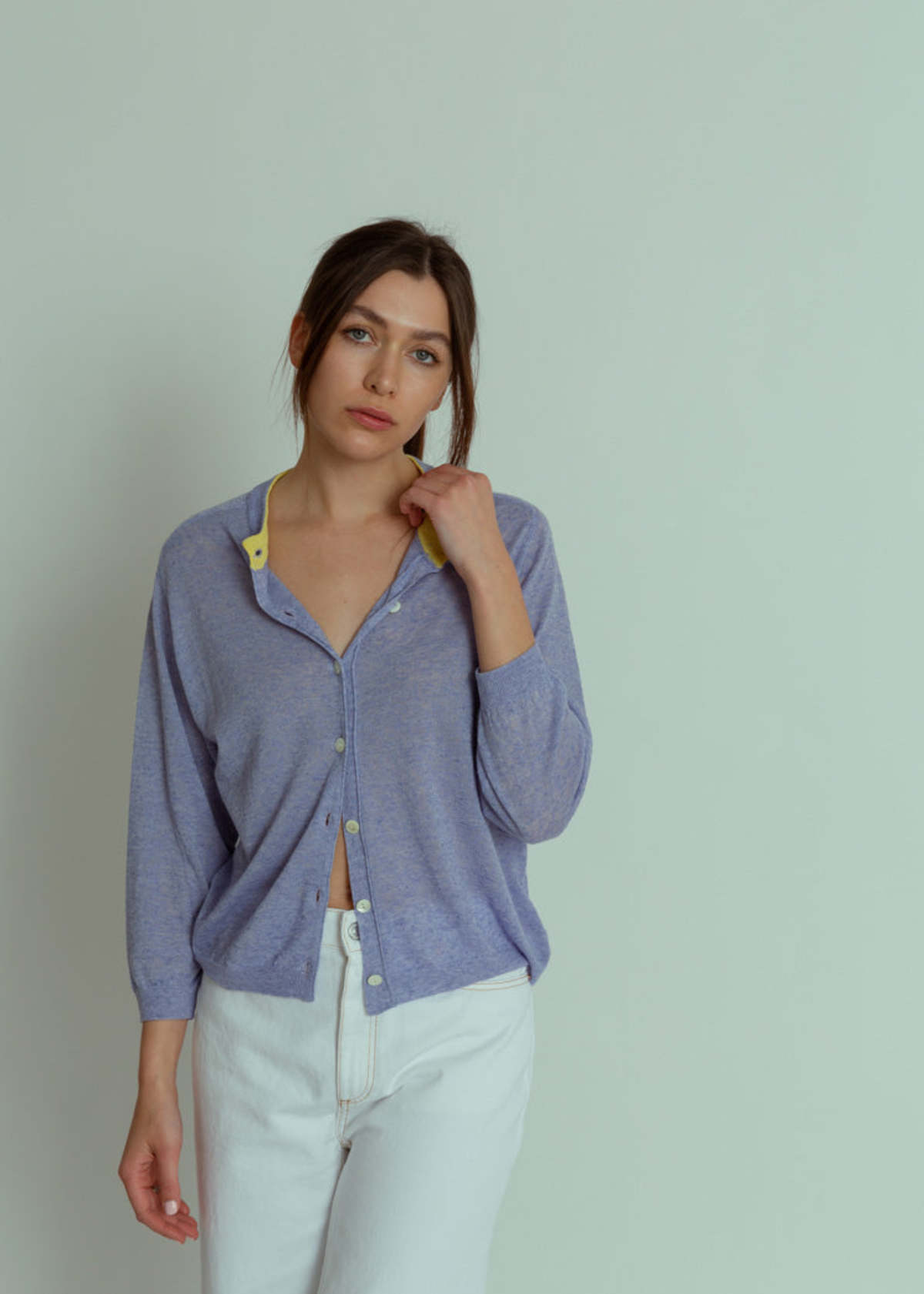 Bellerose Neeta Cardigan - Lavender | Garmentory