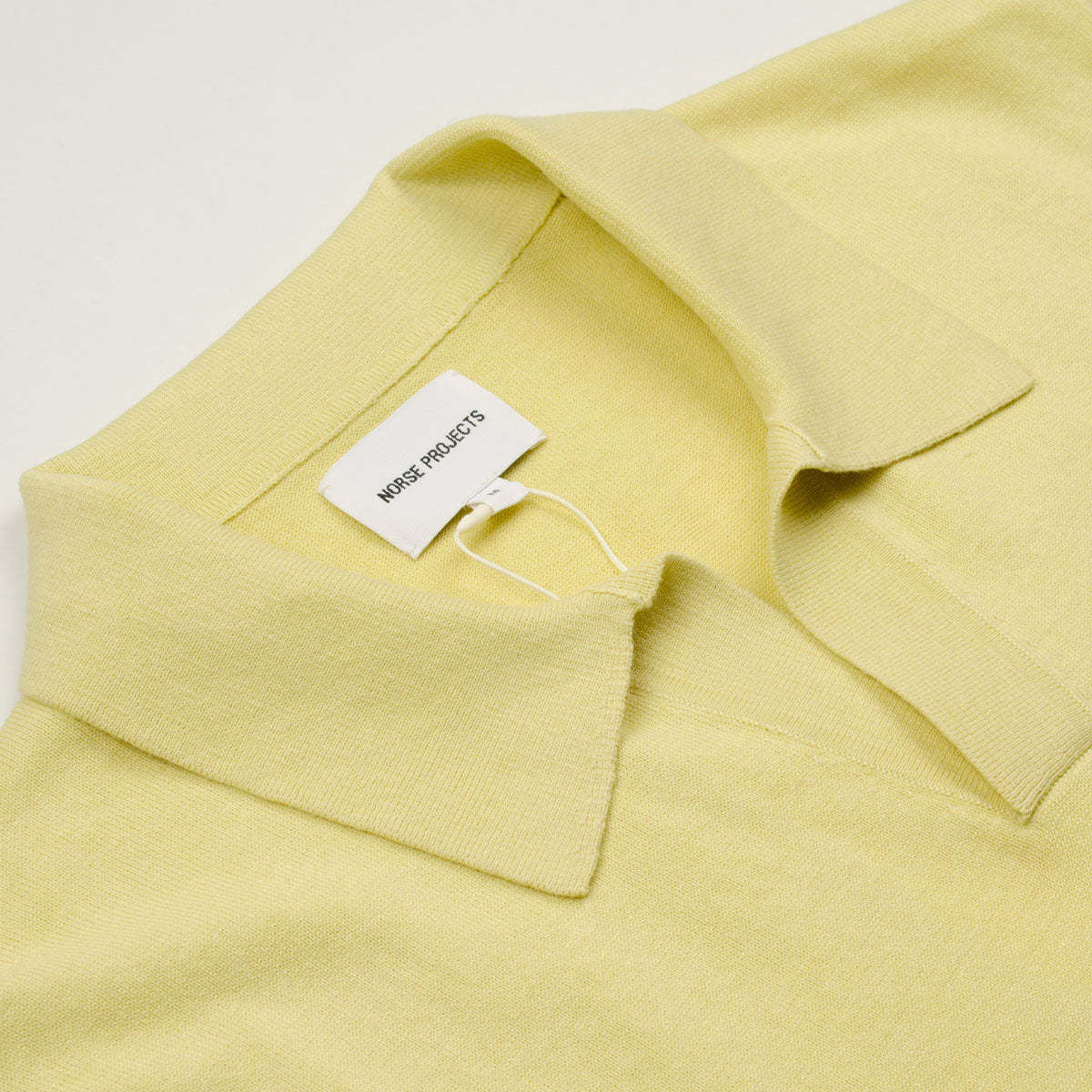 Norse Projects Leif Cotton Linen Polo - Sunwashed Yellow | Garmentory