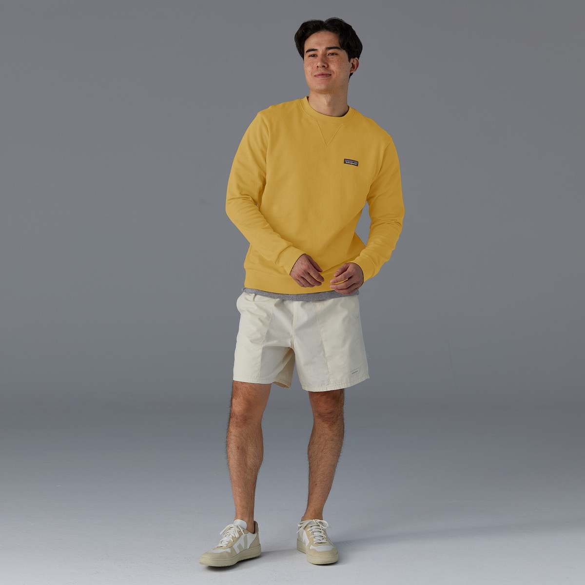 Patagonia 6 Funhoggers Cotton Shorts - Undyed Natural | Garmentory