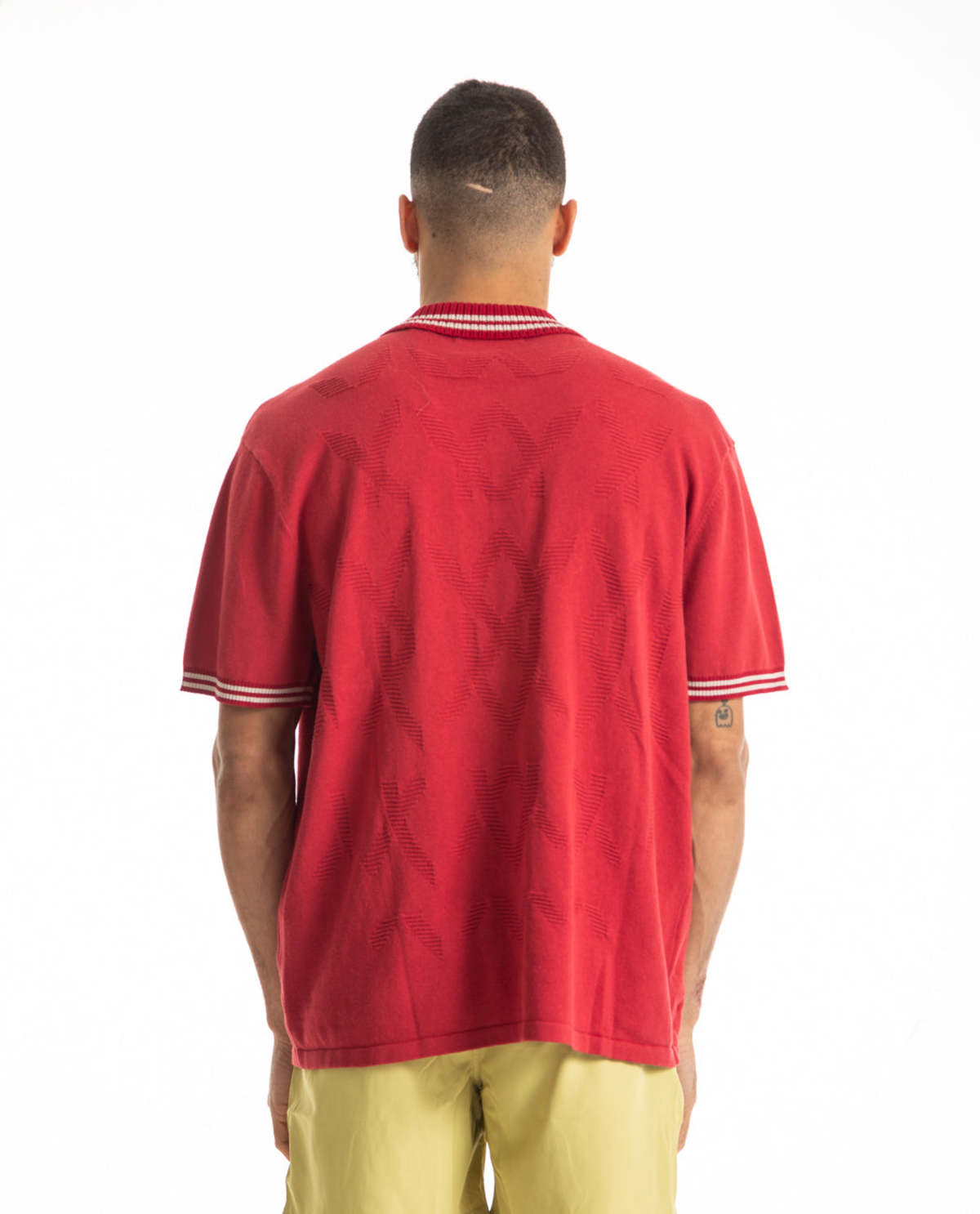 Daily Paper Pinar Polo - DEEP RED | Garmentory