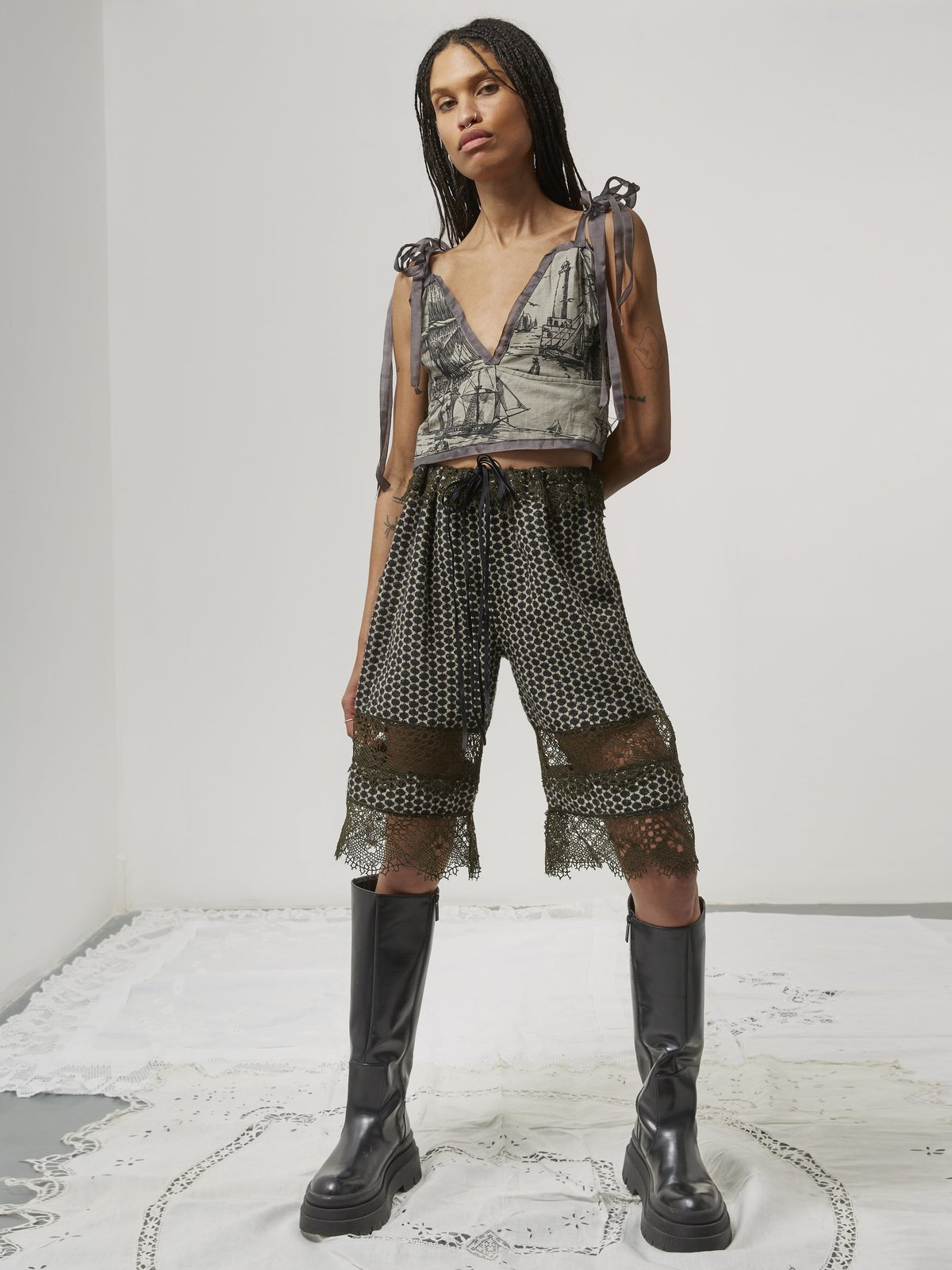 Sydney Pimbley Spot Shorts | Garmentory