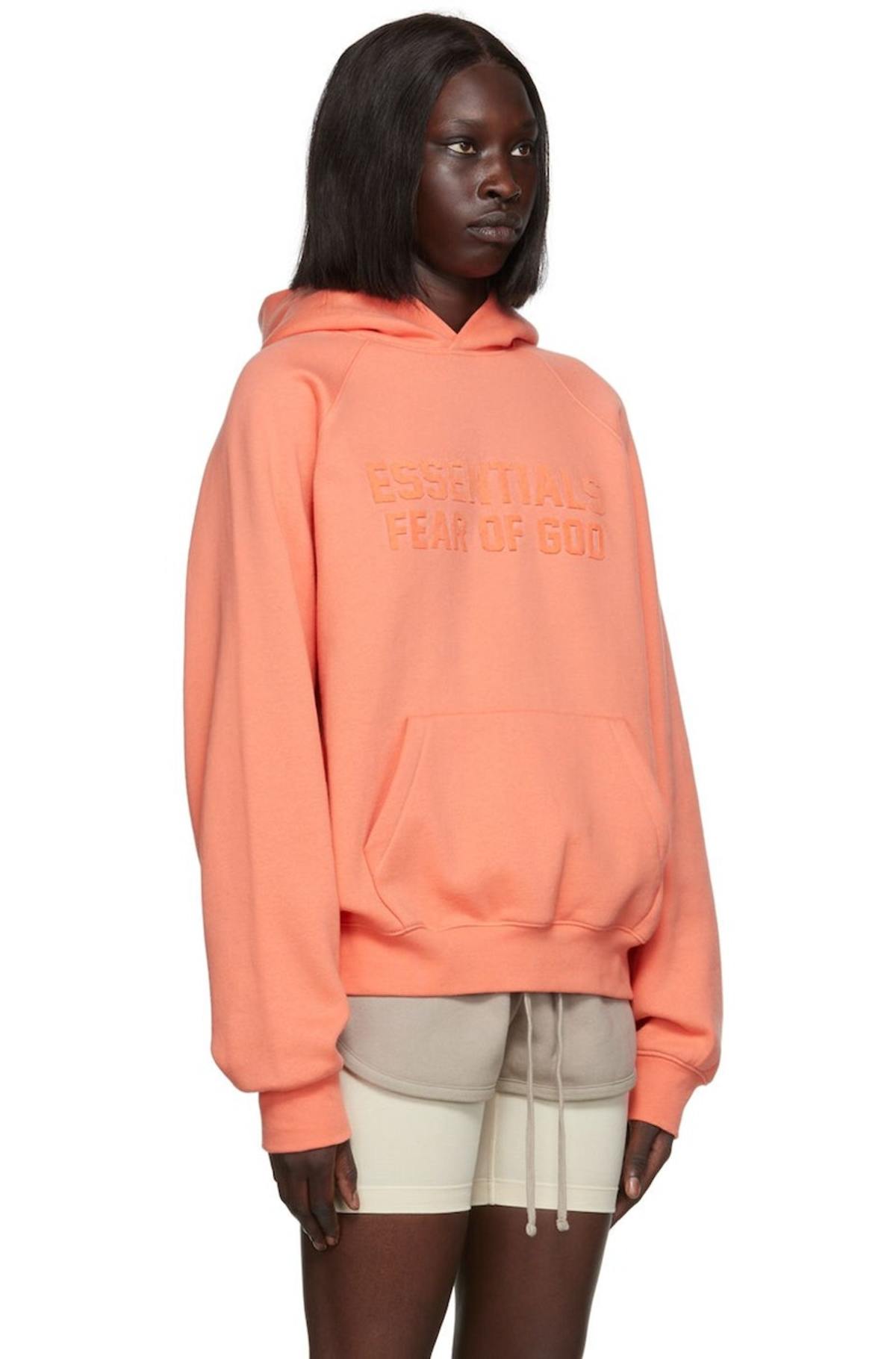 Essentials Raglan Hoodie - Pink | Garmentory