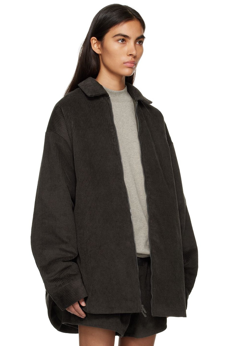 Essentials Shirttail Jacket - Gray | Garmentory