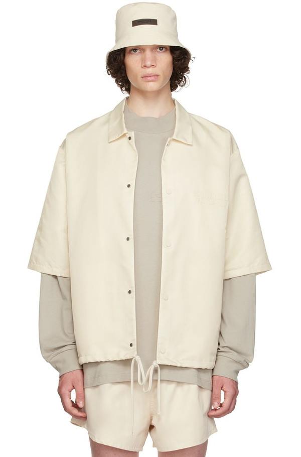 Essentials Nylon Shirt - Egg shell | Garmentory