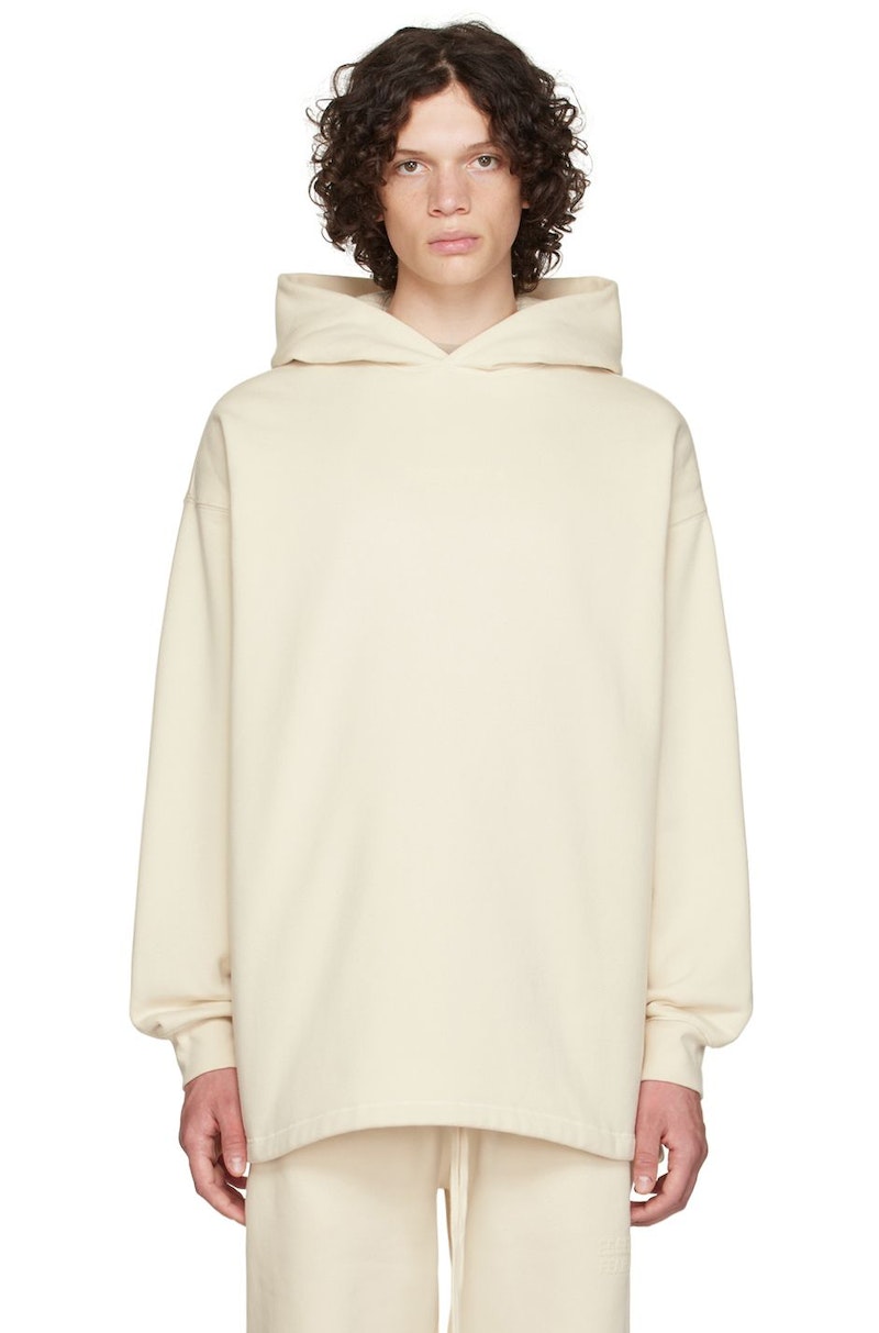 Essentials Relaxed Hoodie sweater - Egg shell | Garmentory