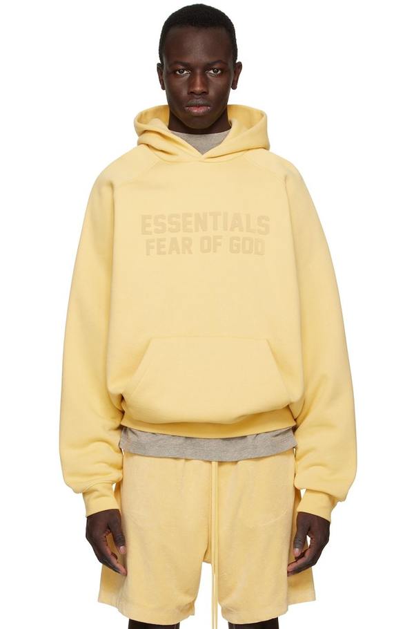 Essentials Raglan Hoodie sweater - Light tuscan | Garmentory