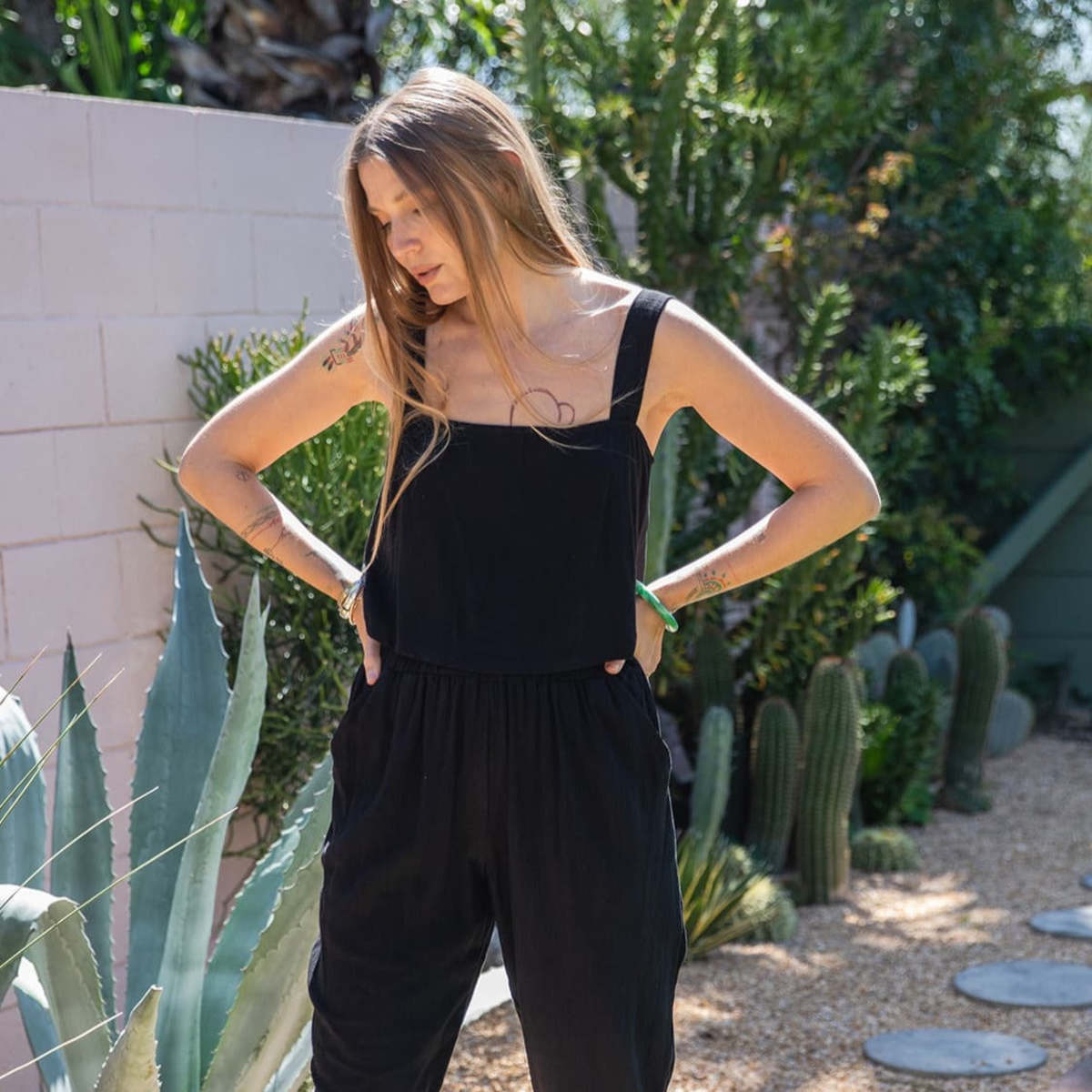 Rachel Pally Linen Milo Top in Black | Garmentory