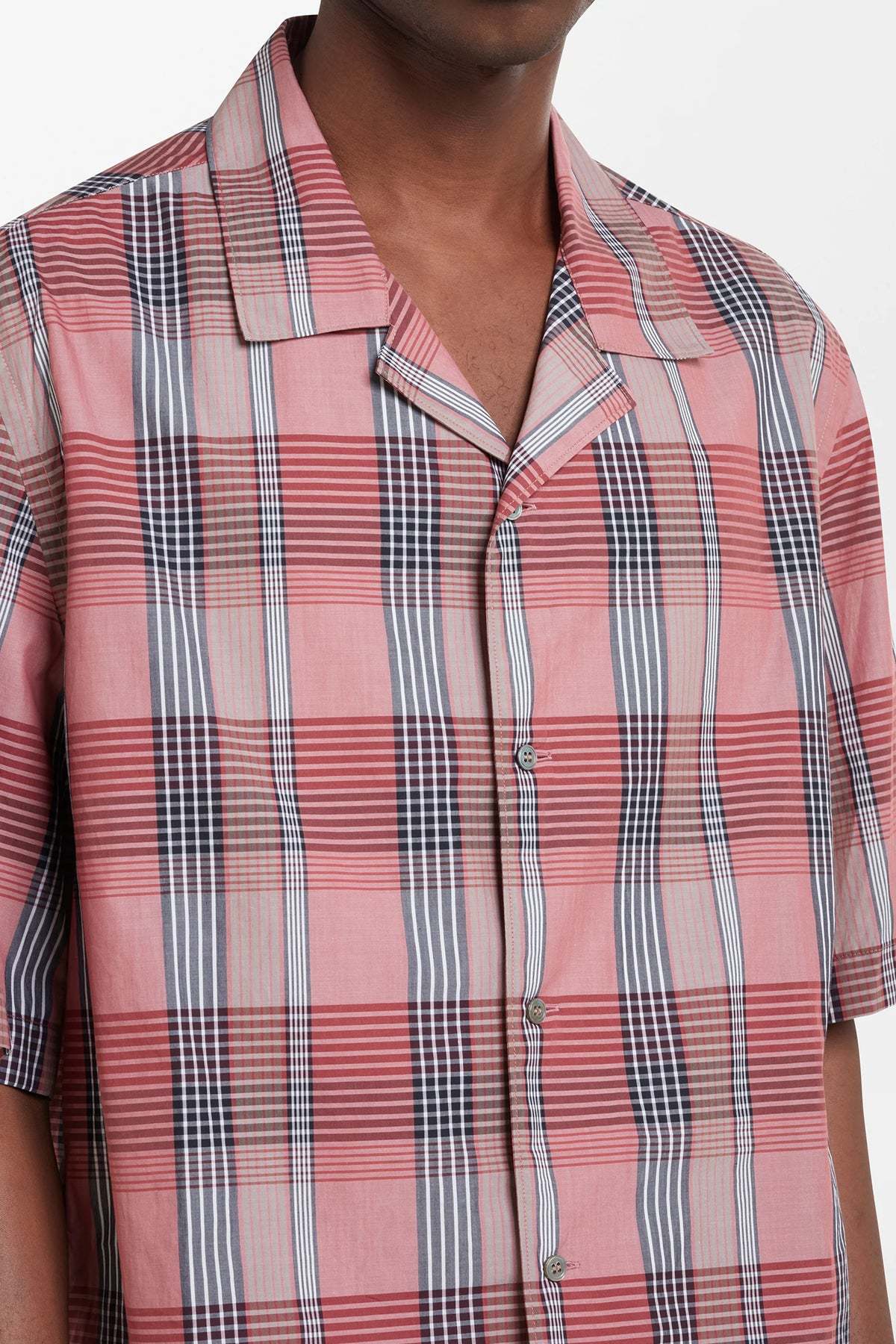 Studio Nicholson Archer Shirt - Madras Check | Garmentory