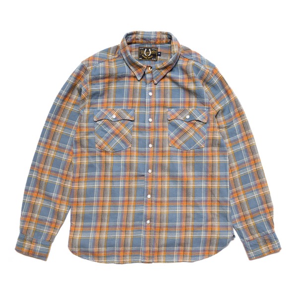 Freenote Cloth Lancaster Shirt - Blue Shadow | Garmentory