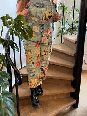 Magnolia Pearl Overalls 040 Applique | Garmentory