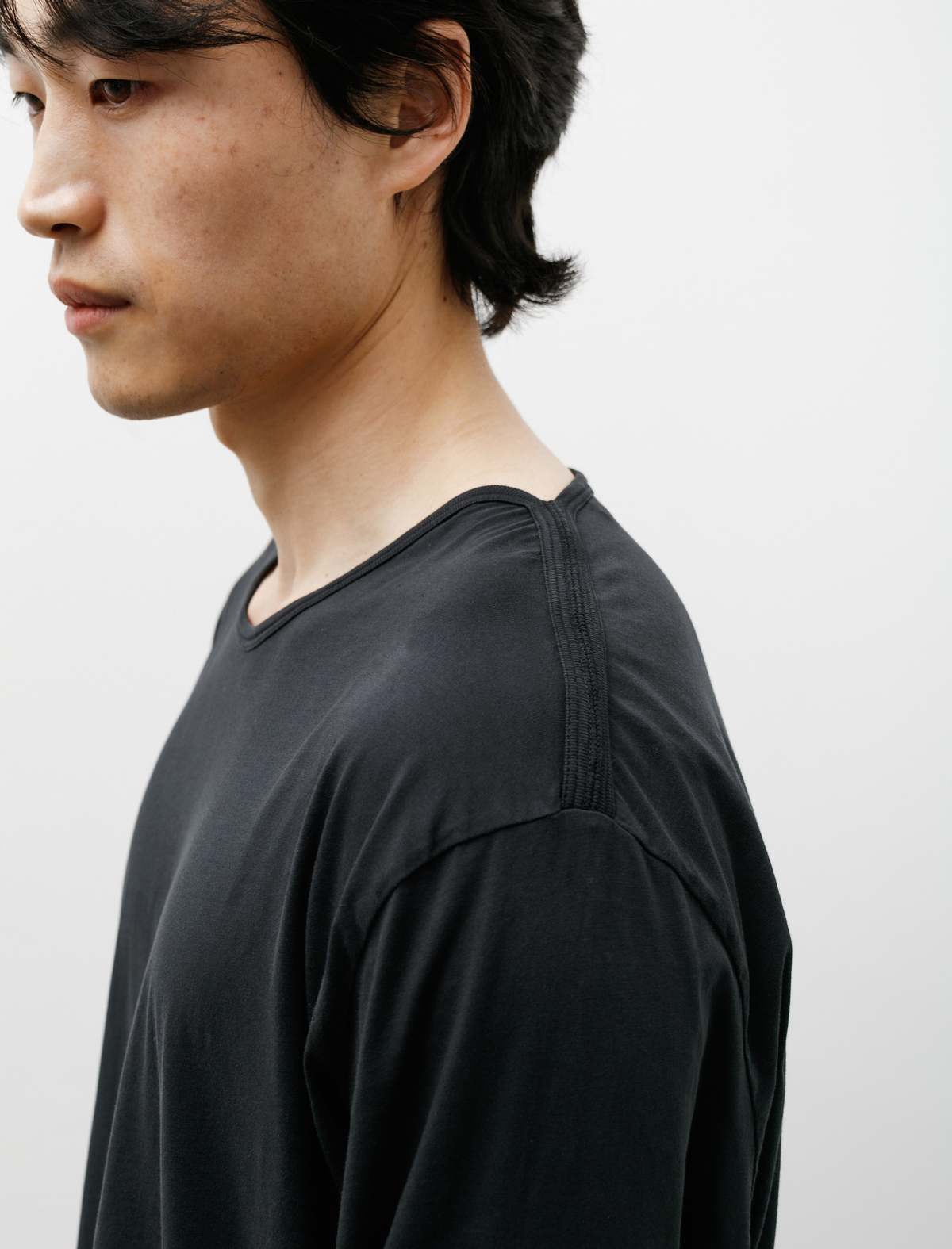 Our Legacy Parachute Longsleeve Clean Jersey - Black | Garmentory