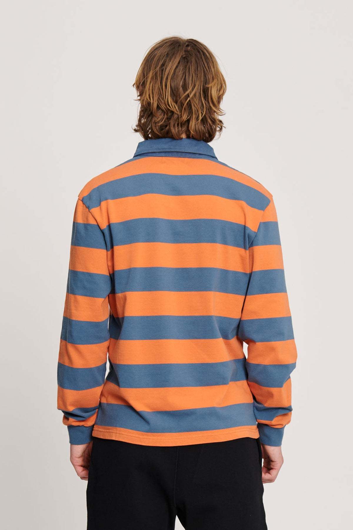 PALMES SOCIETY Colt Rugby Shirt - Blueish Grey | Garmentory