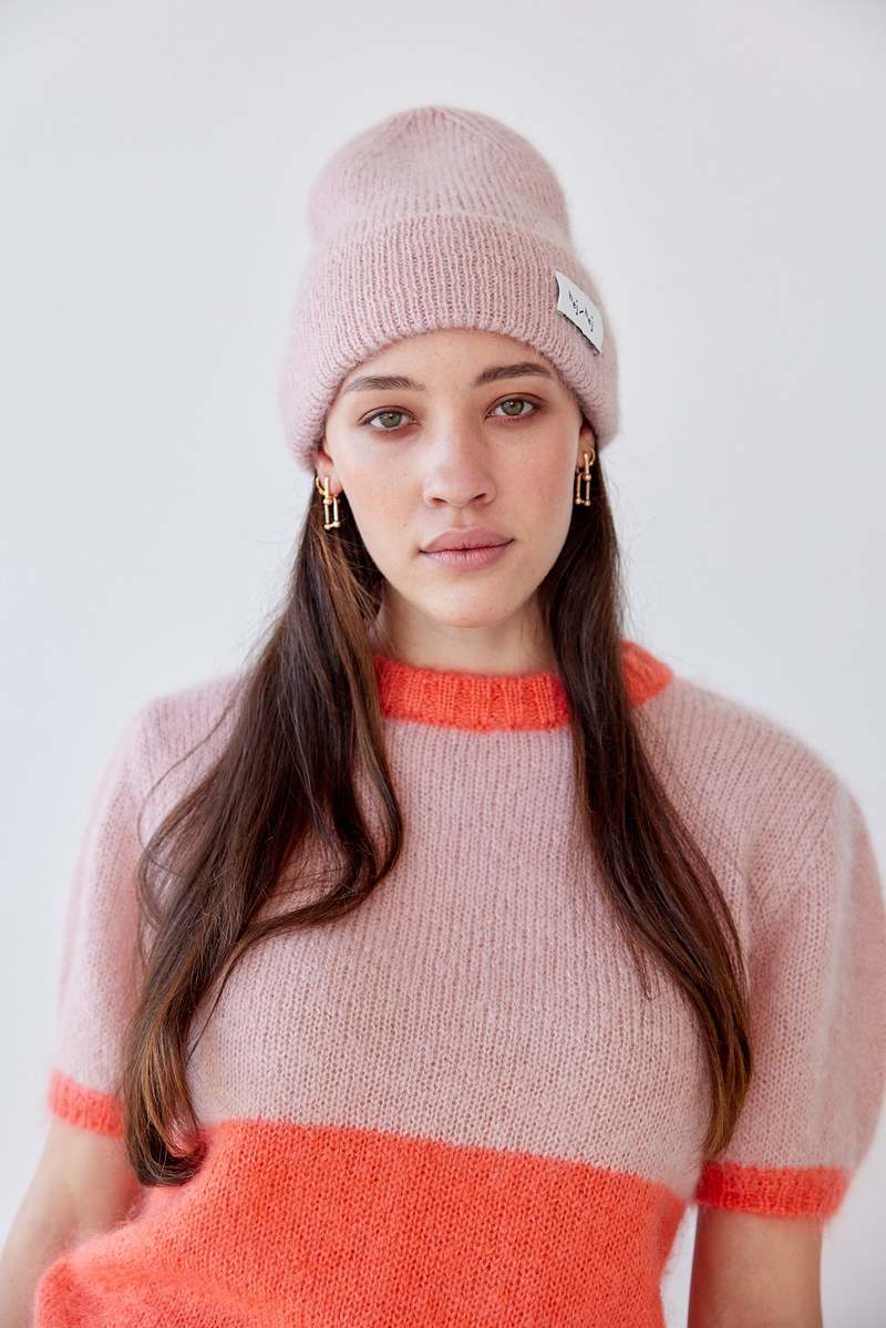 hej hej The Mohat Knit Hat - Marshmallow | Garmentory