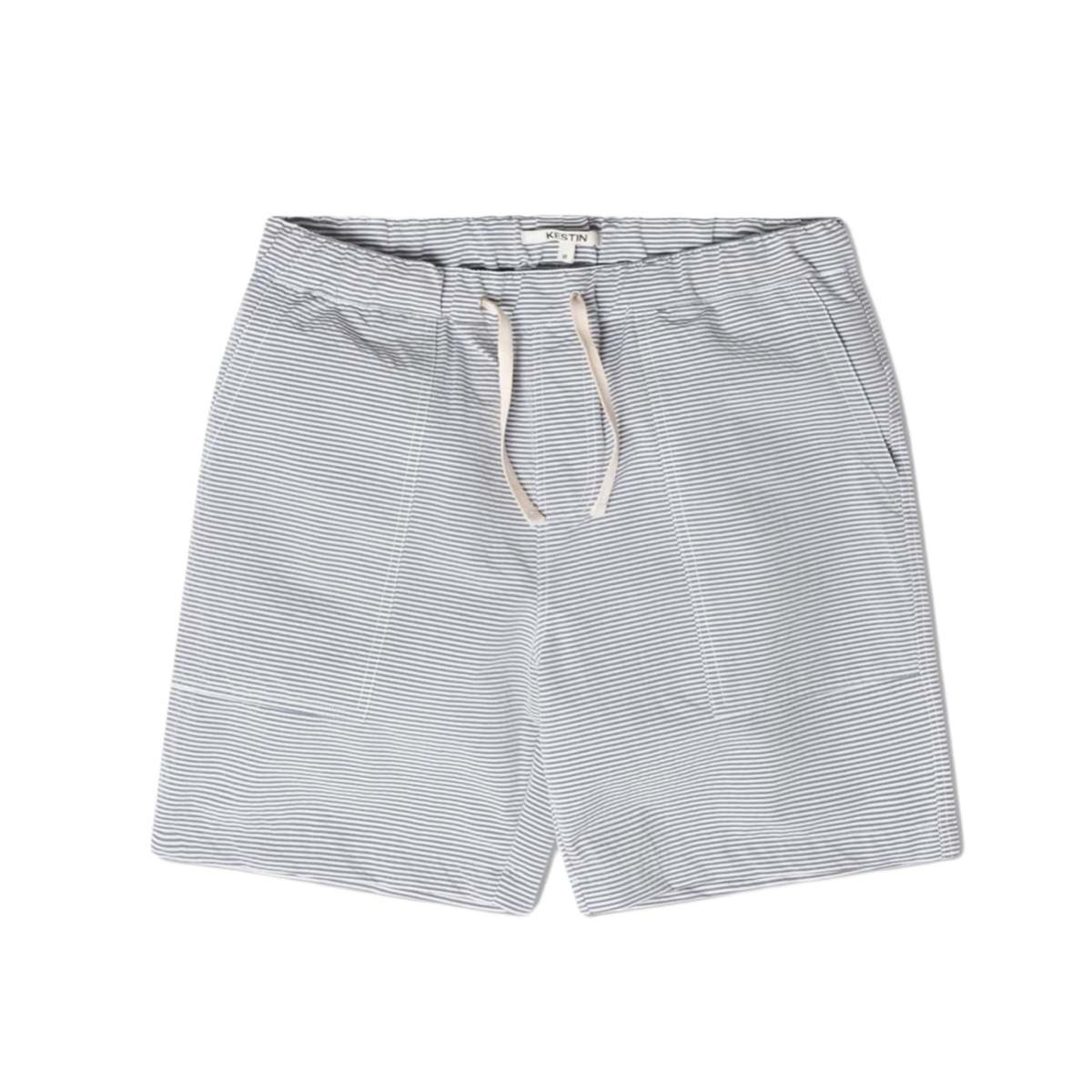 Kestin Pease Short - Midnight/Ecru Stripe | Garmentory