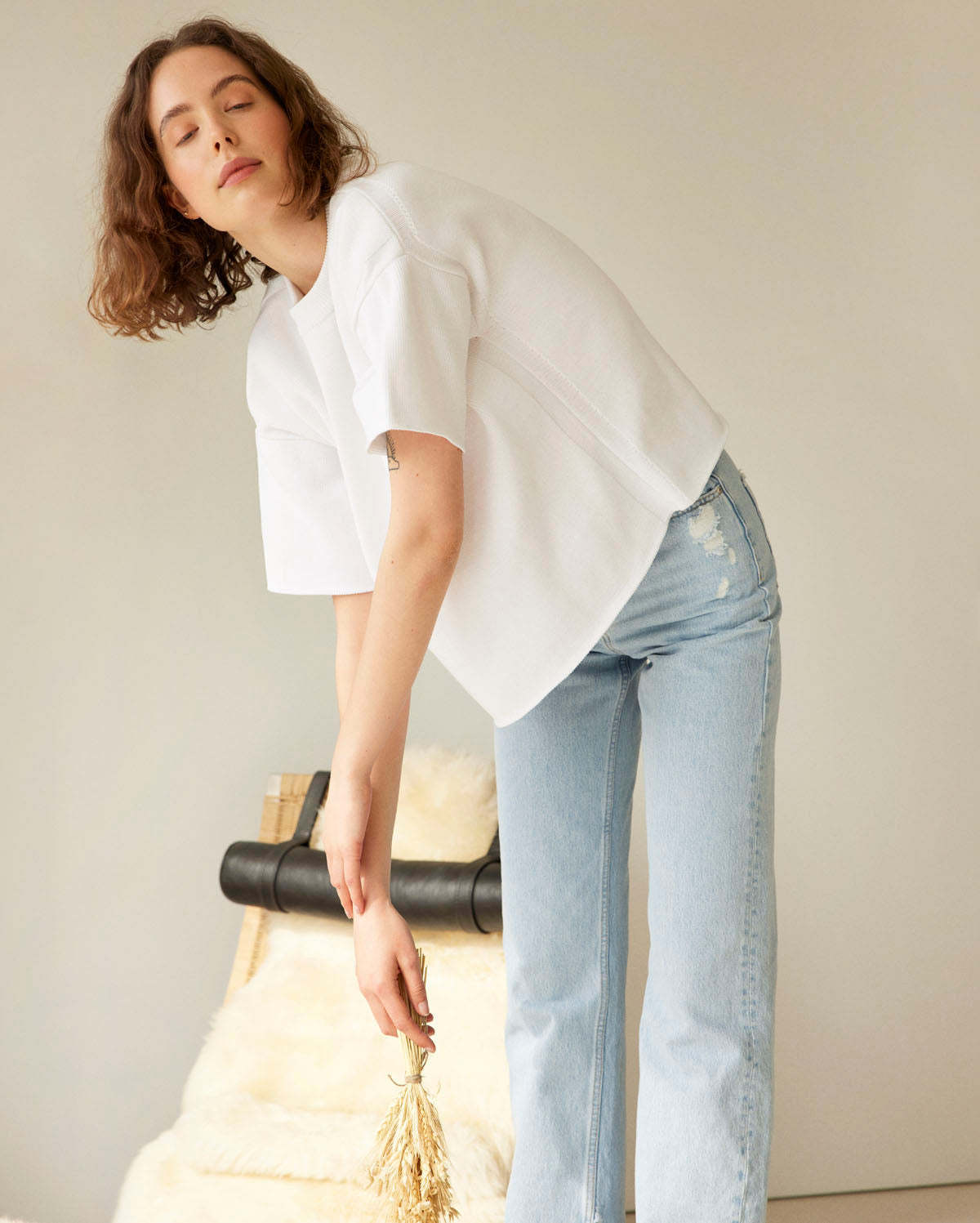 The Knotty Ones Aistis Cotton T-shirt - White | Garmentory