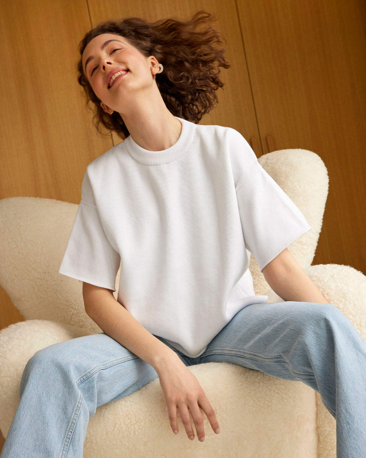 The Knotty Ones Aistis Cotton T-shirt - White | Garmentory