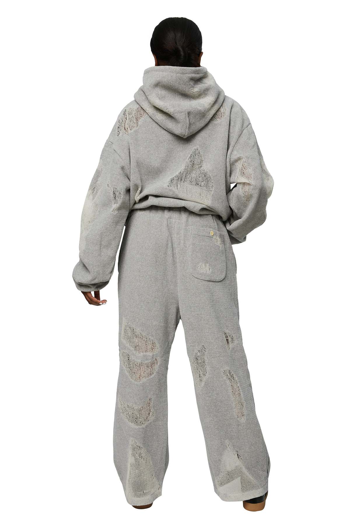 Doublet Ripped Off Sweatpants - Grey | Garmentory