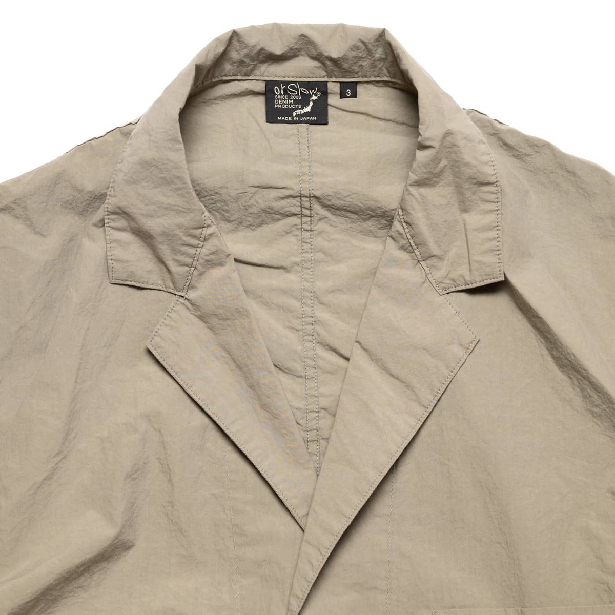 Orslow Light Simple Work Jacket - Greige | Garmentory