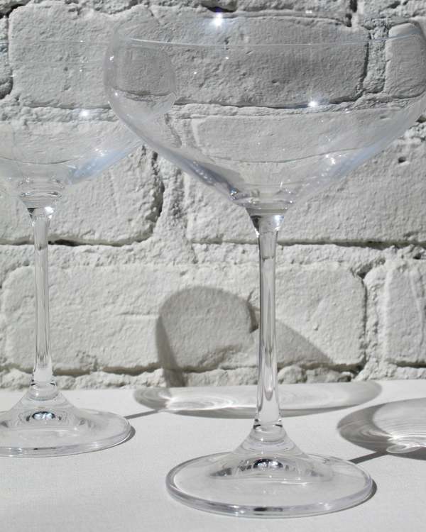 9 CHRISTOPHER Crystal Coupes - Set of 2 | Garmentory