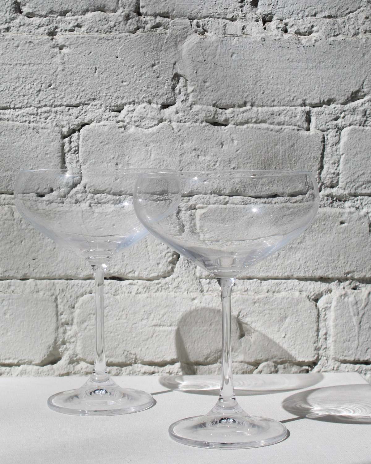 9 CHRISTOPHER Crystal Coupes - Set of 2 | Garmentory