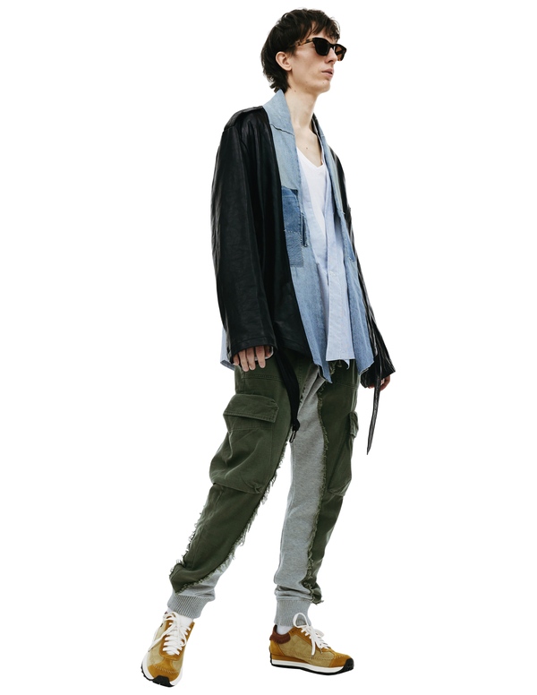 Greg Lauren Brando Leather Jacket - Black | Garmentory
