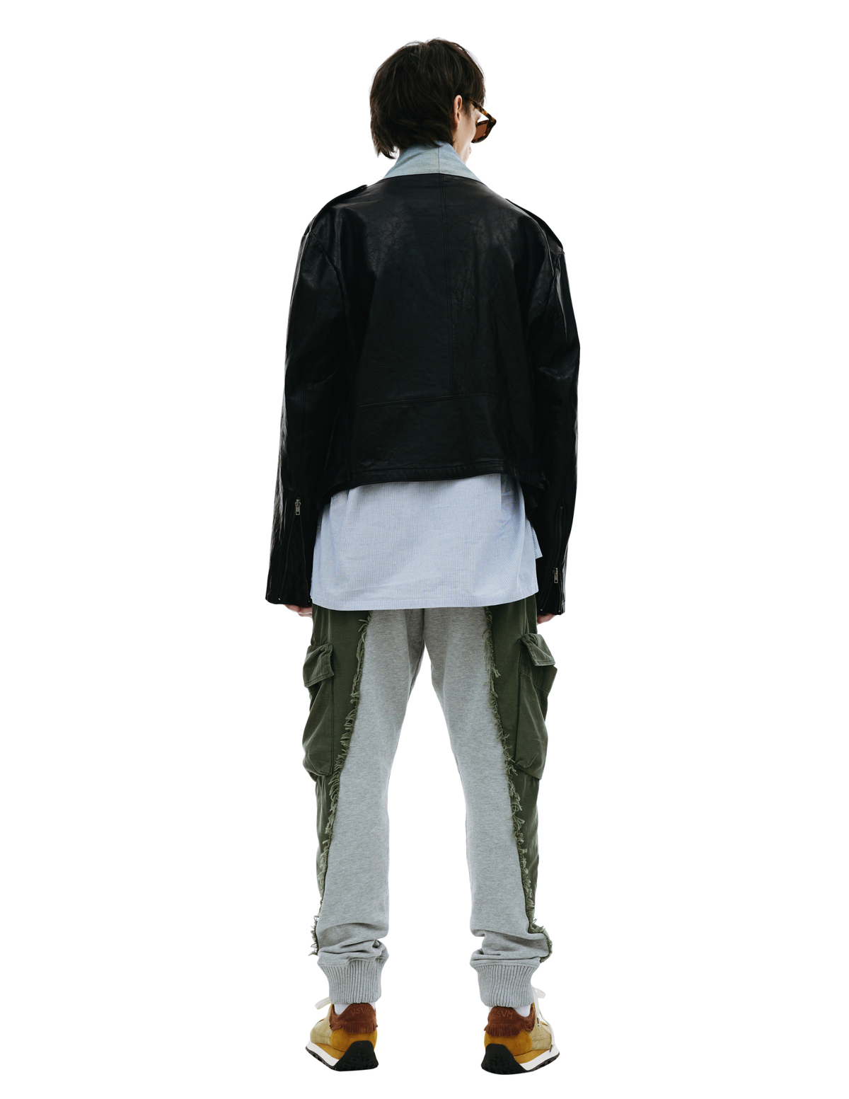 Greg Lauren Brando Leather Jacket - Black | Garmentory