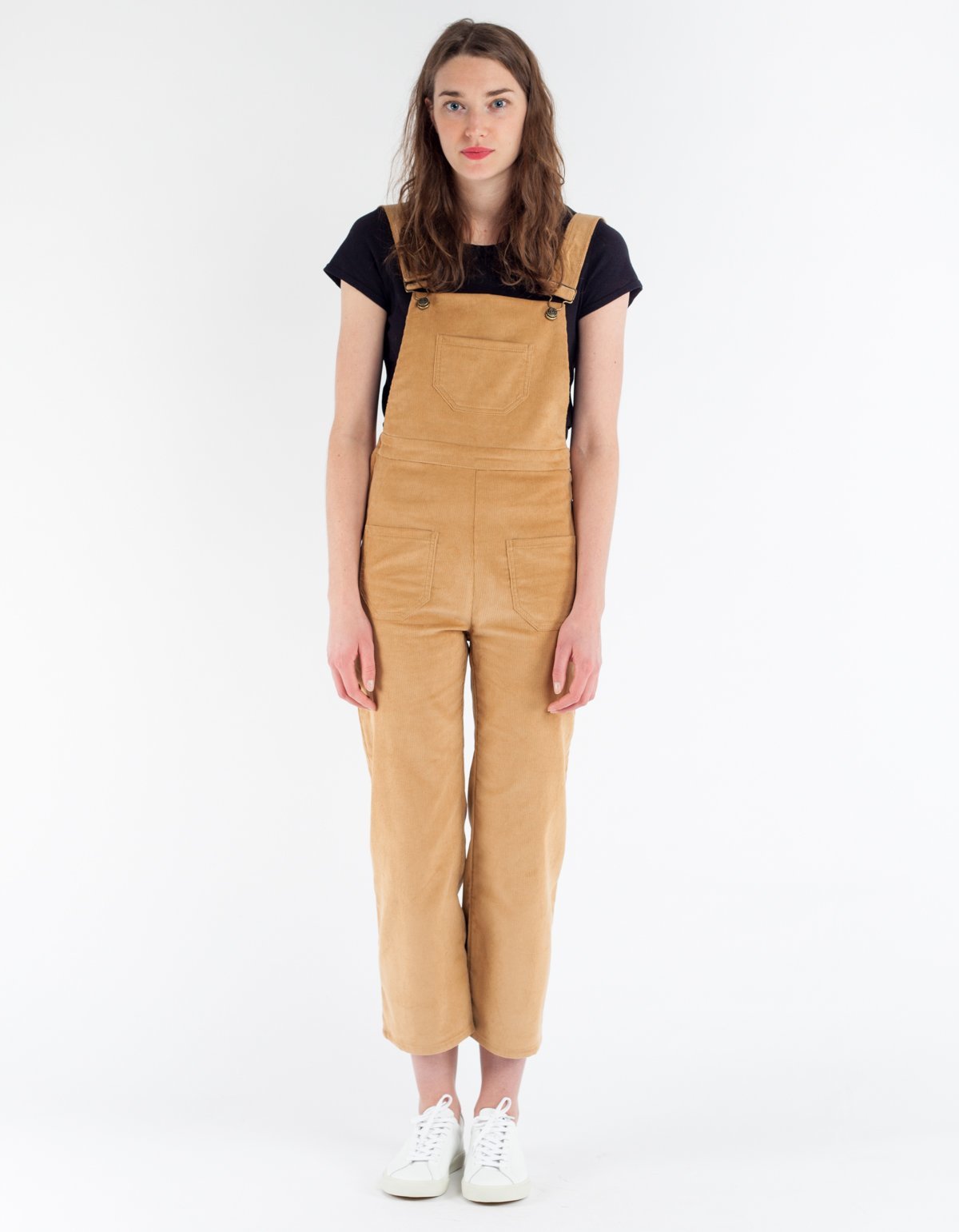 Lykke Wullf Dusty Overalls - Tan Corduroy | Garmentory