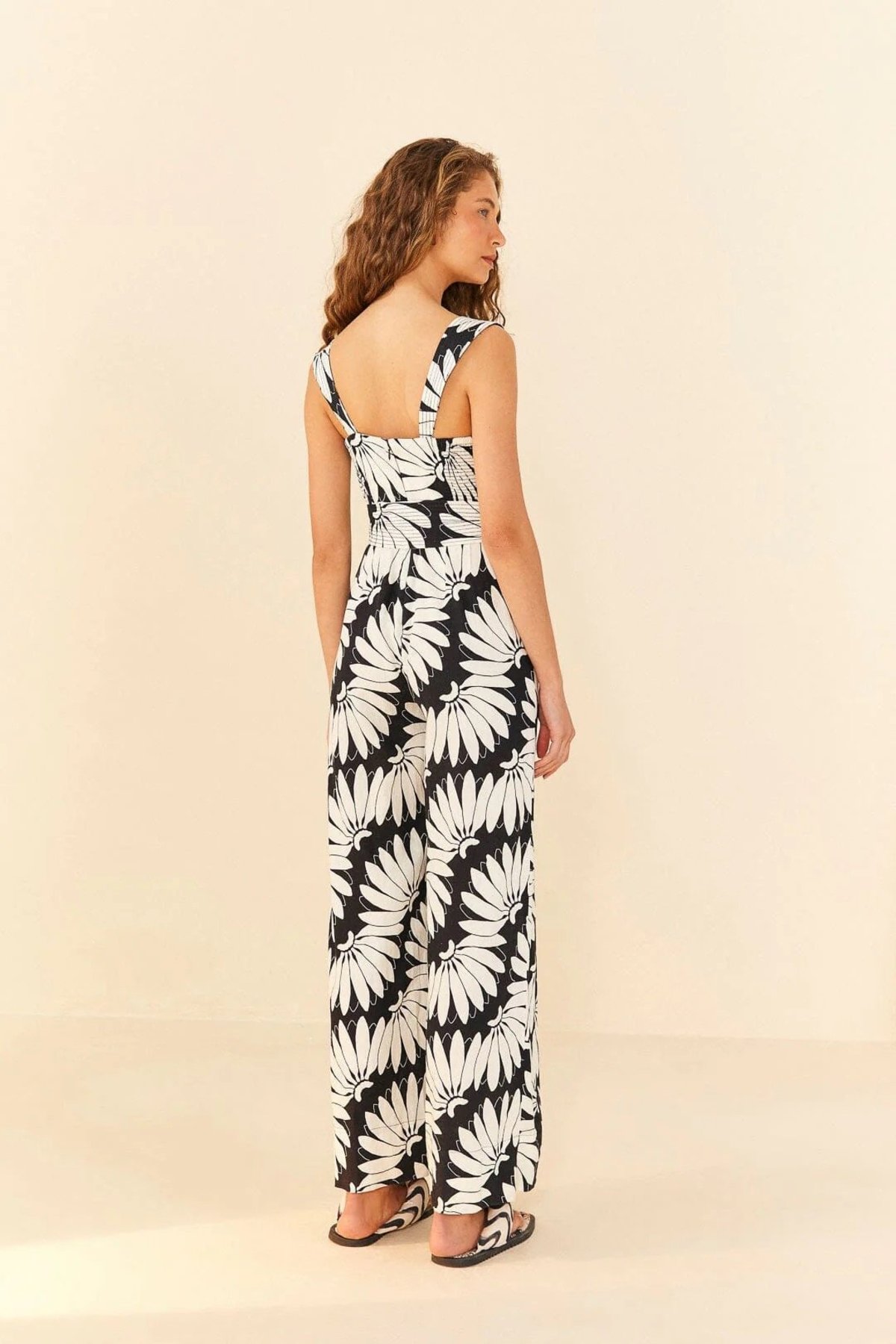 Farm Rio Copacabana Jumpsuit - Black | Garmentory