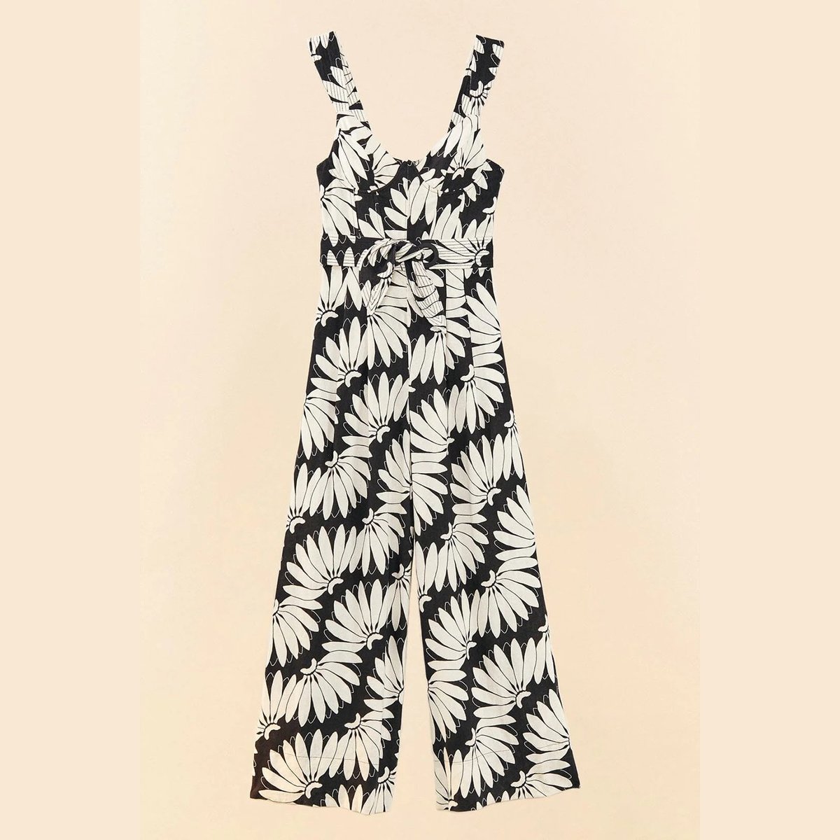 Farm Rio Copacabana Jumpsuit - Black | Garmentory