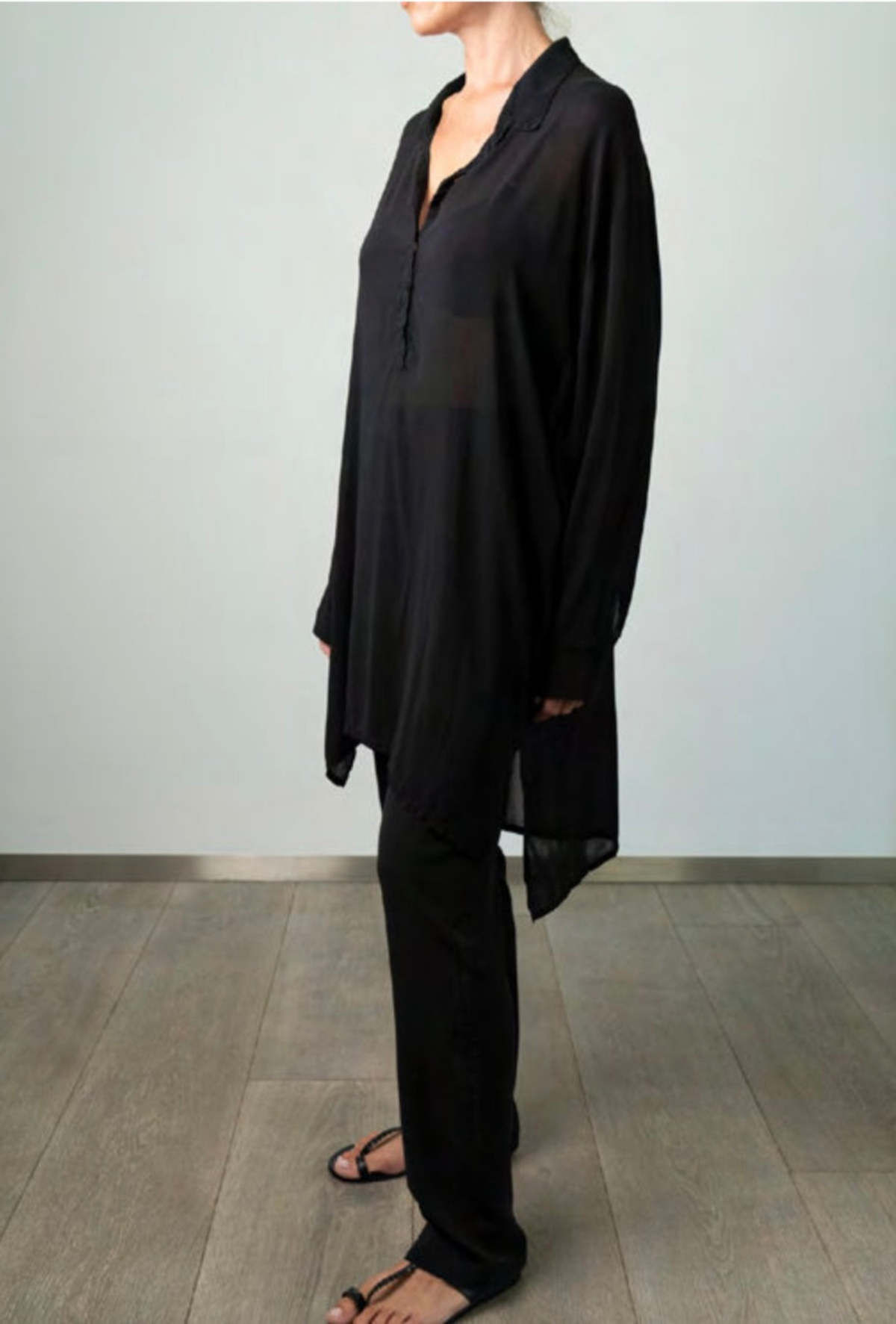 Private Sheer Tunic Top | Garmentory