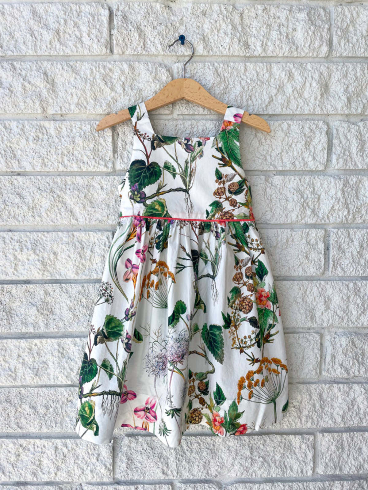Kids Cara Cara GIRLS STEVIE DRESS - WHIMSICAL IVORY | Garmentory