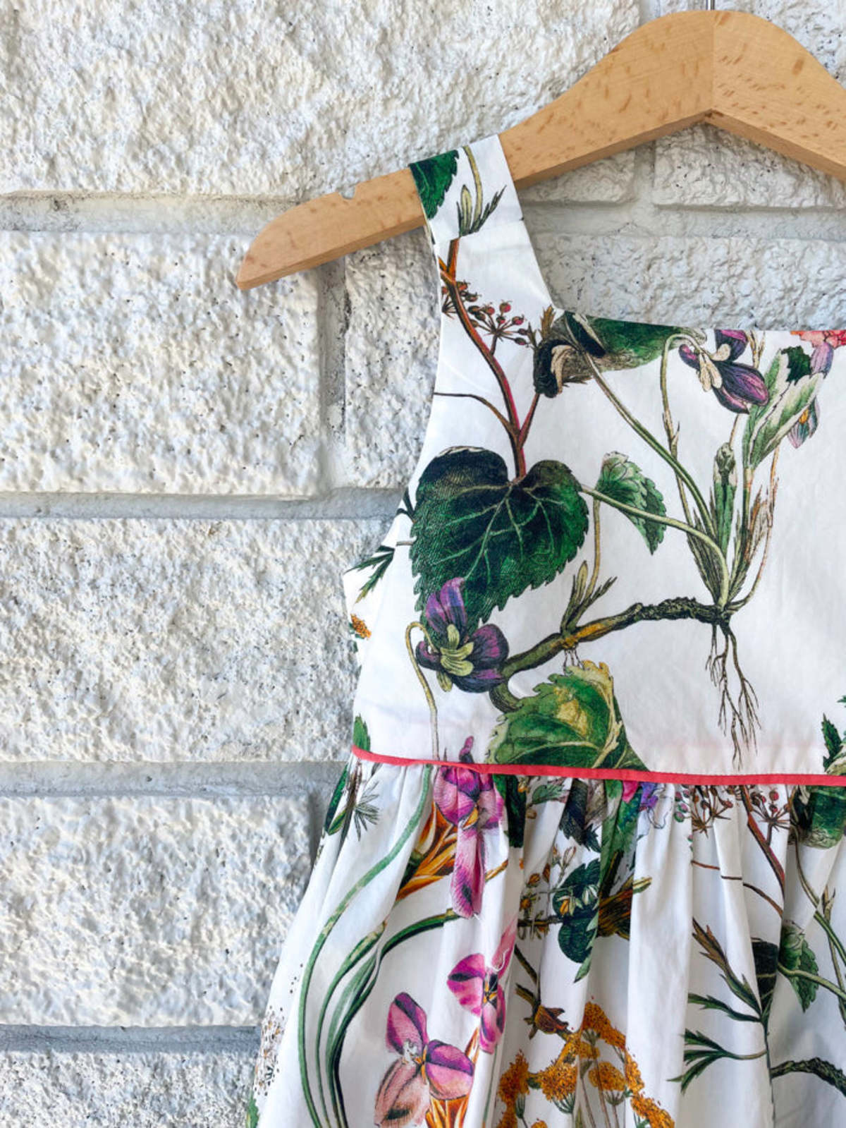 Kids Cara Cara GIRLS STEVIE DRESS - WHIMSICAL IVORY | Garmentory