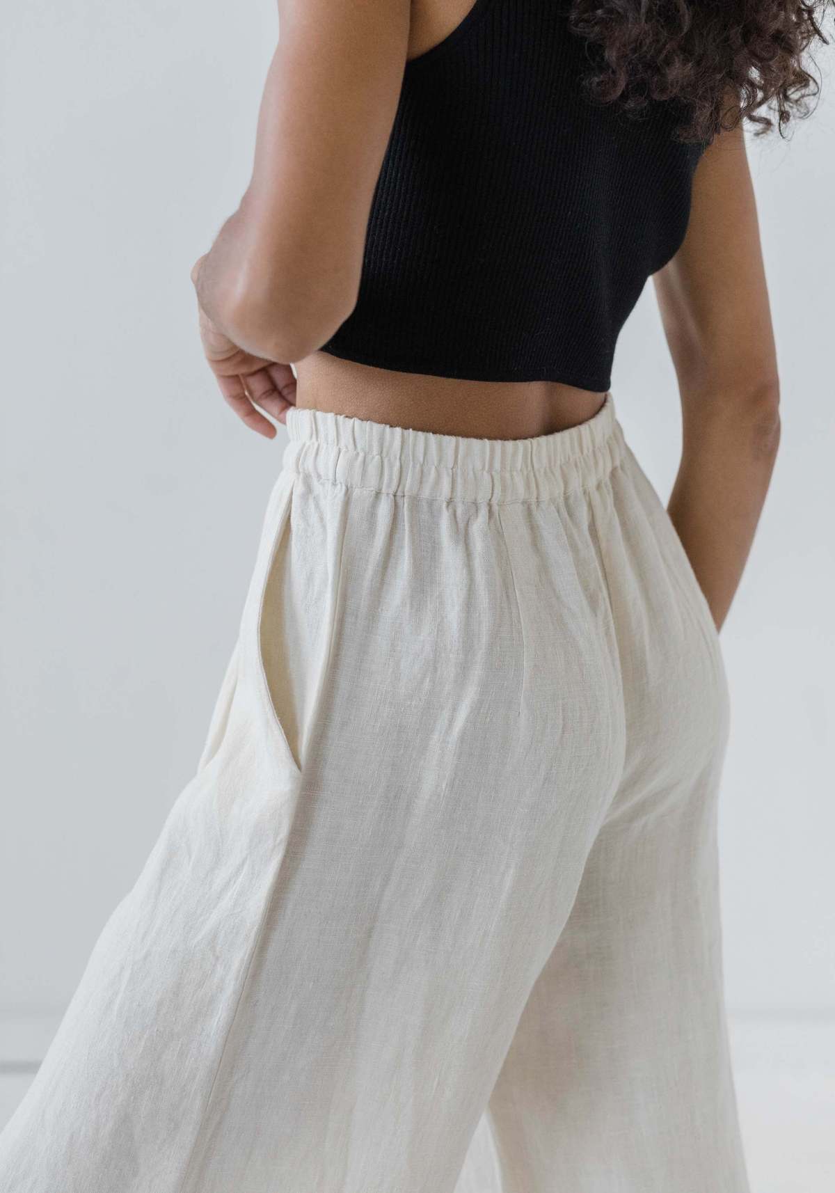 First Rite Daniela Tank - Black | Garmentory