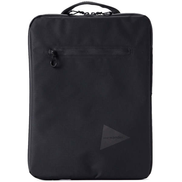 and wander Coating Rip Laptop Case - Black | Garmentory
