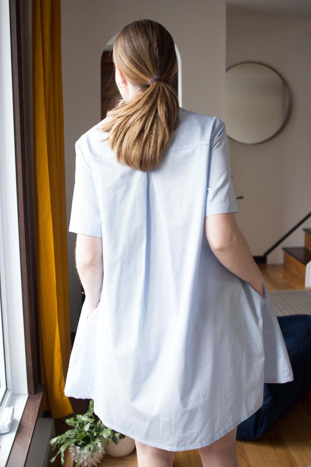 Waves of Hydra Dream Mode Mini Dress - Powder Blue | Garmentory