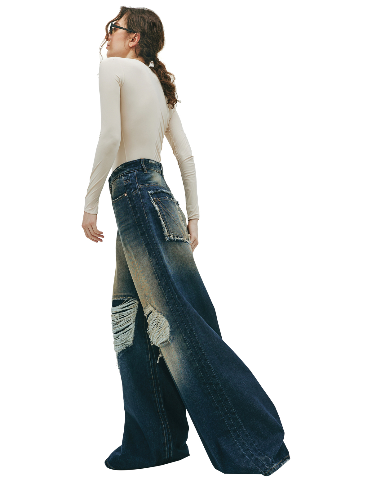 Vetements Baggy Jeans - Navy Blue | Garmentory