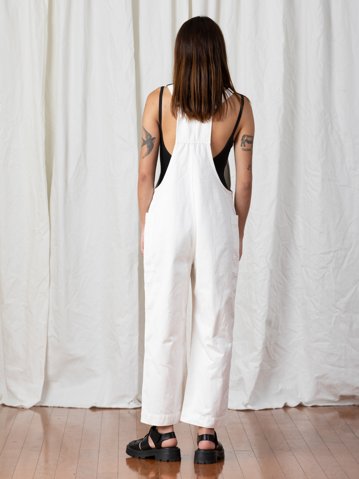 Ali Golden Overall Jumper - Bone | Garmentory