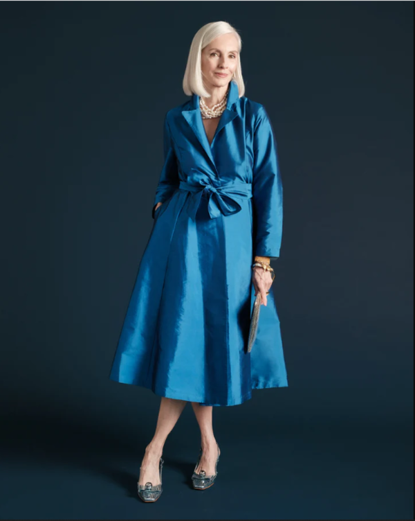 Frances Valentine Lucille Wrap Dress - Cobalt | Garmentory