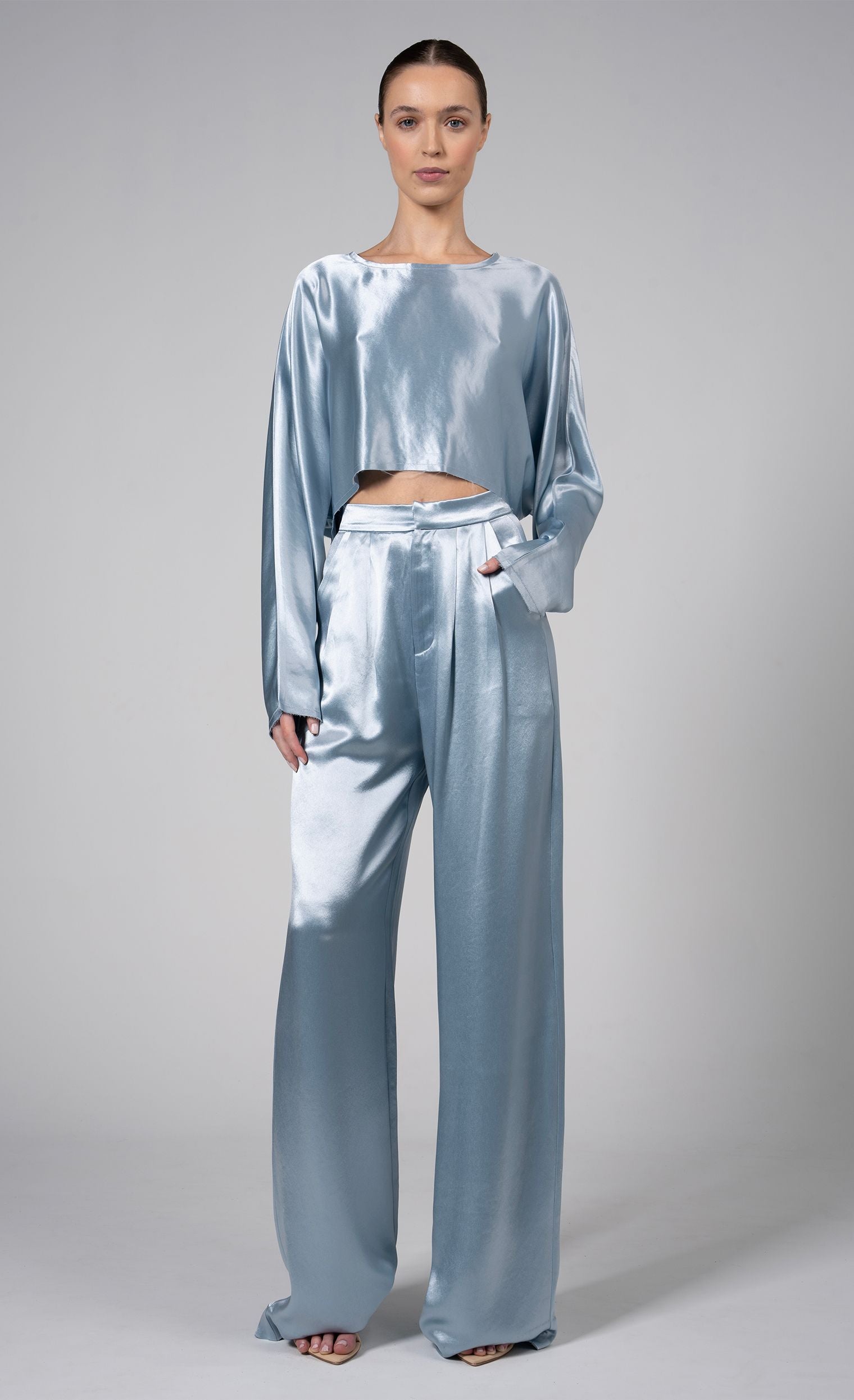 Nonchalant Label Paris Pant - Sky Blue | Garmentory