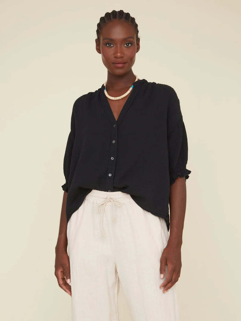 Xirena Alyss Shirt - Black | Garmentory