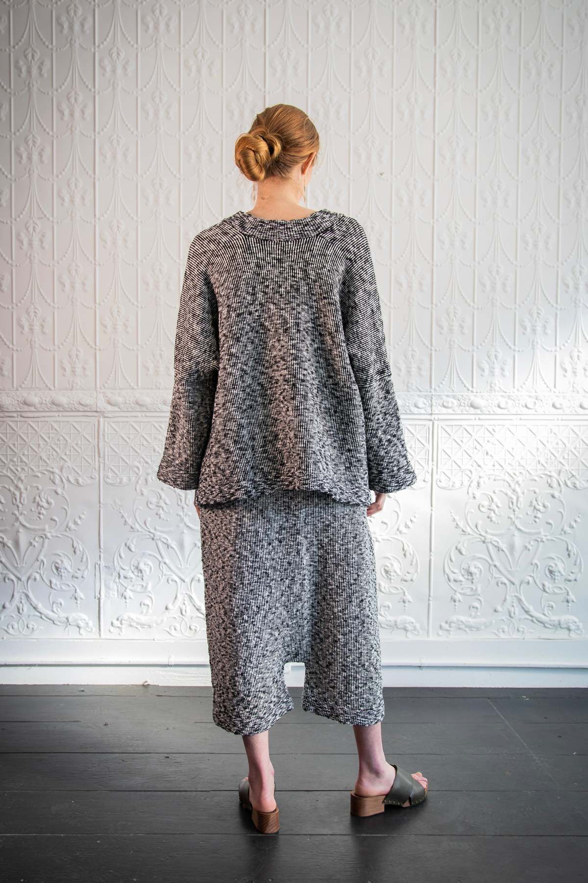 Lauren Manoogian Warp Pants - Black/Natural | Garmentory