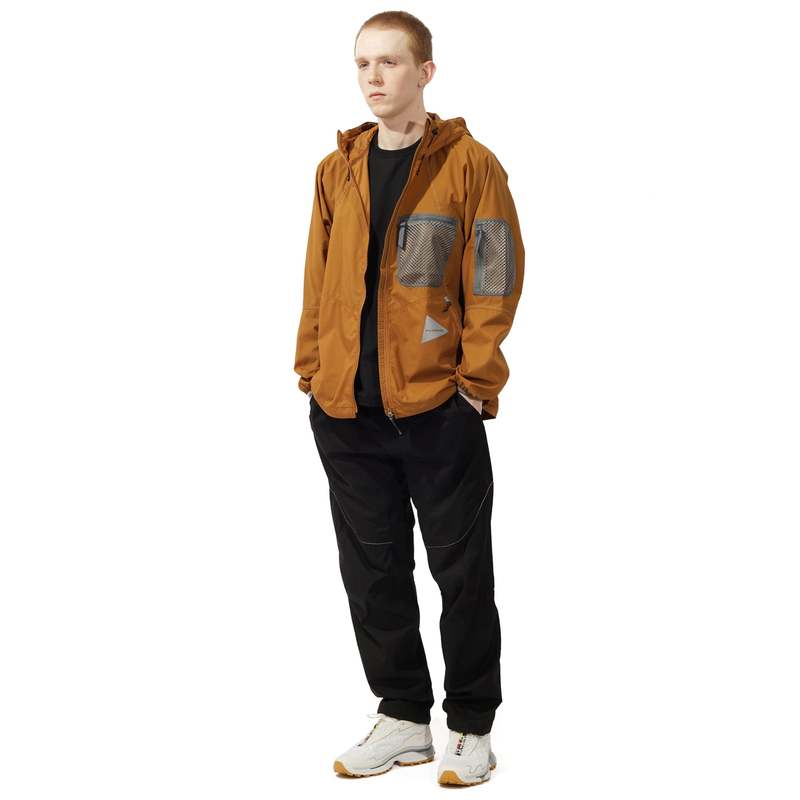 And Wander Breath Rip Light Pants - Black | Garmentory