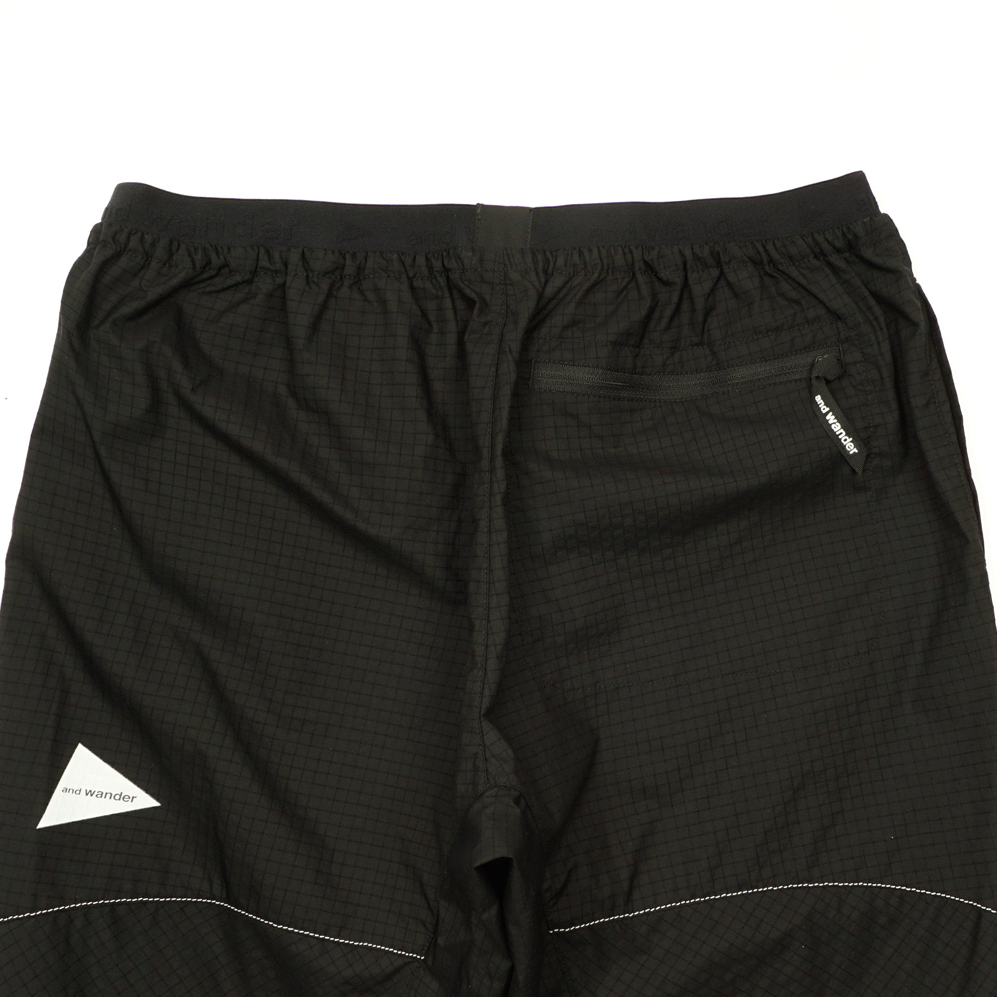 And Wander Breath Rip Light Pants - Black | Garmentory
