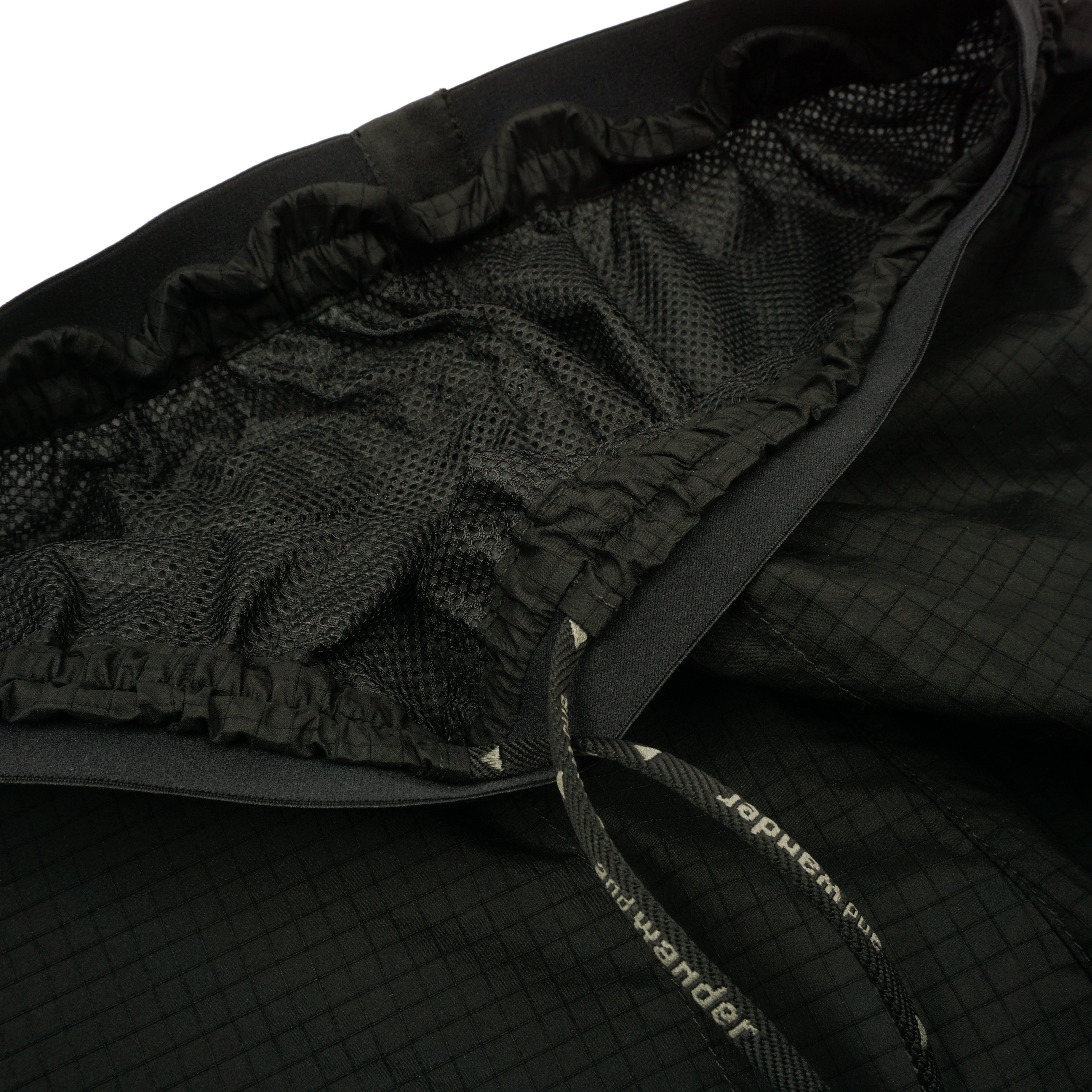 And Wander Breath Rip Light Pants - Black | Garmentory