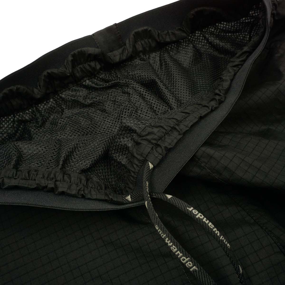 And Wander Breath Rip Light Pants - Black | Garmentory