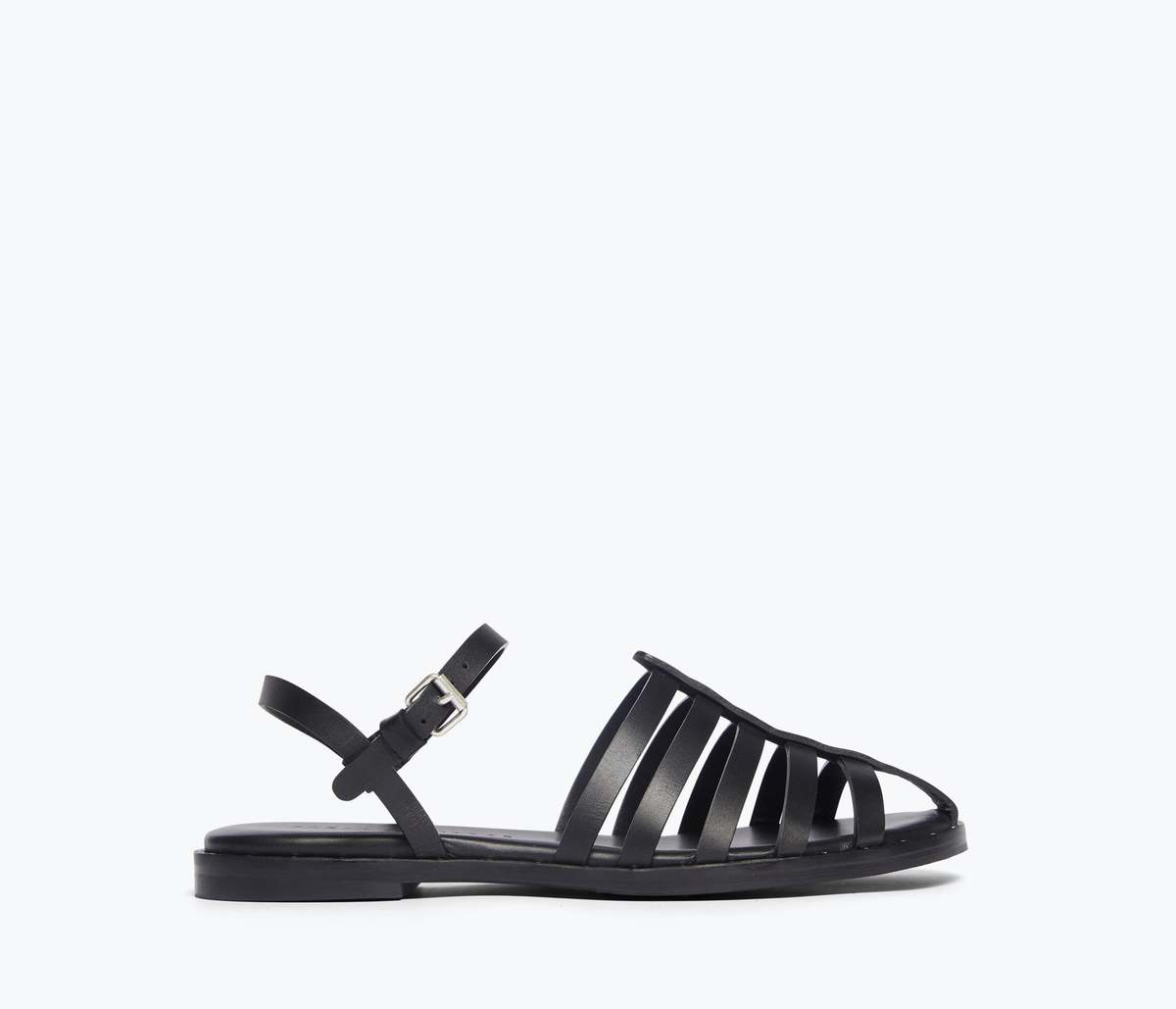 Freda Salvador Maria Fisherman Sandal - Black | Garmentory