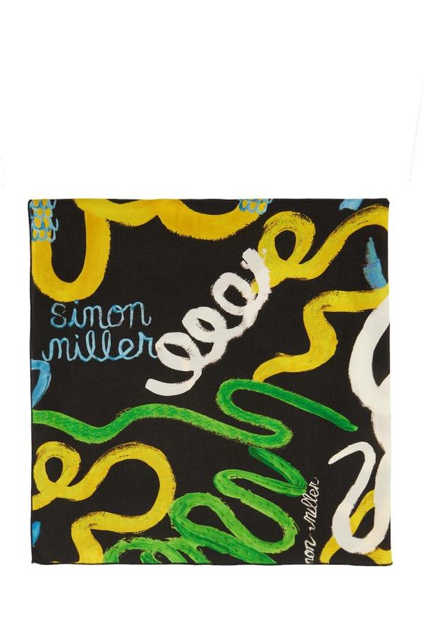 Simon Miller Small Scarf - Snake Pit Print | Garmentory